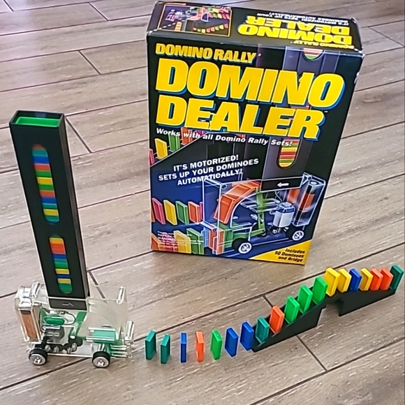 Pressman | Toys | Domino Rally Domino Dealer By Pressman Complete ...